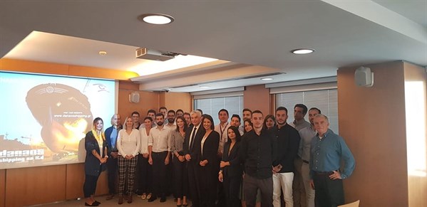 Educational Visit of the ICS Students at Danaos Shipping | Institute of ...