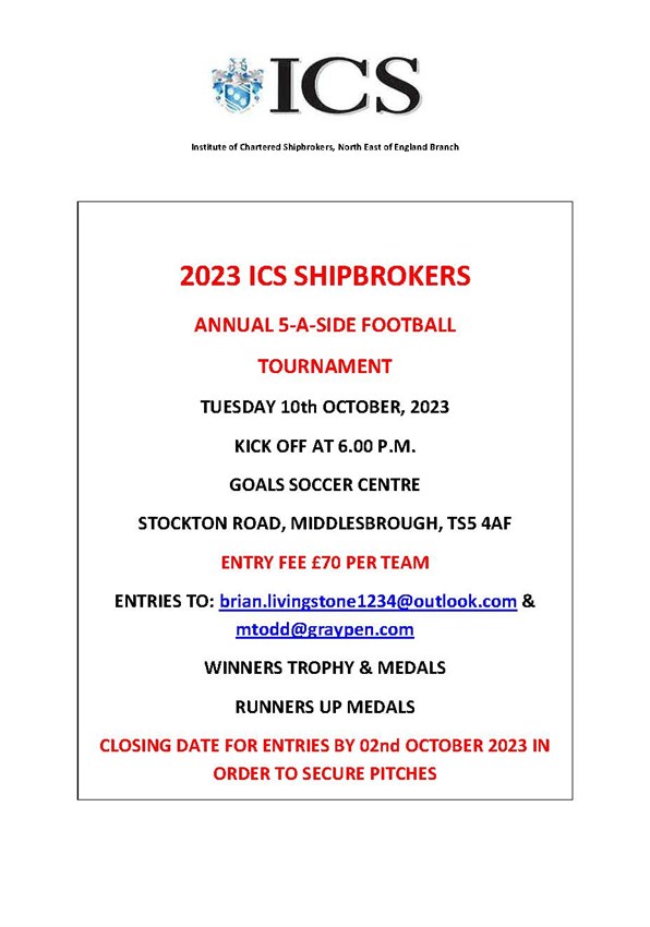 North East Branch Annual 5 a Side Football Tournament | Institute of ...