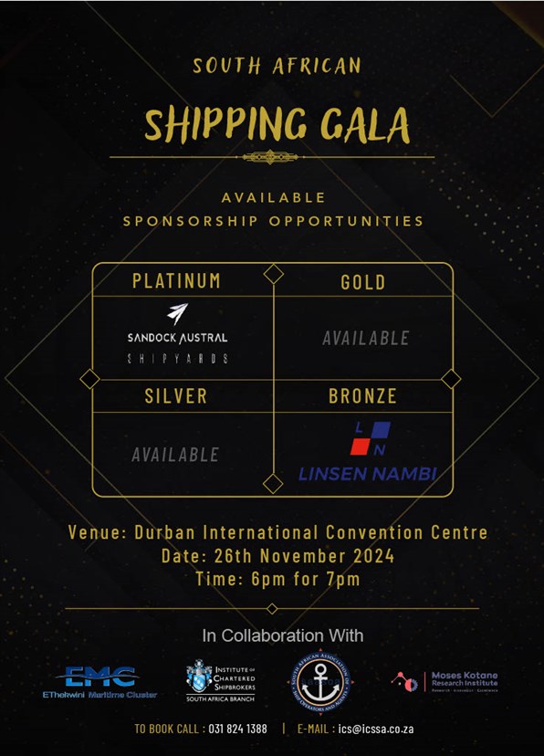 South African Shipping Gala | Institute of Chartered Shipbrokers